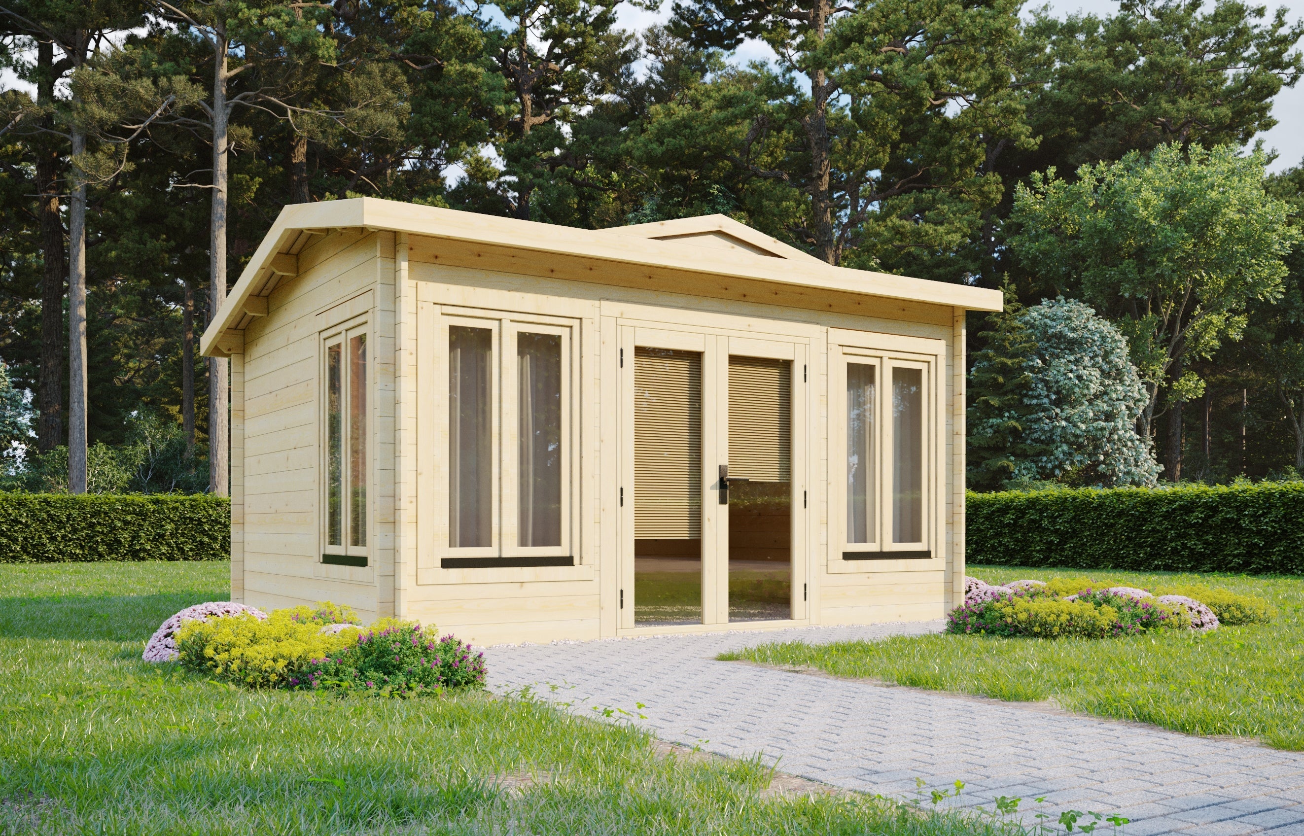 Log Cabins With 70mm Logs | Premium Log Cabins | Log Cabins Specialists